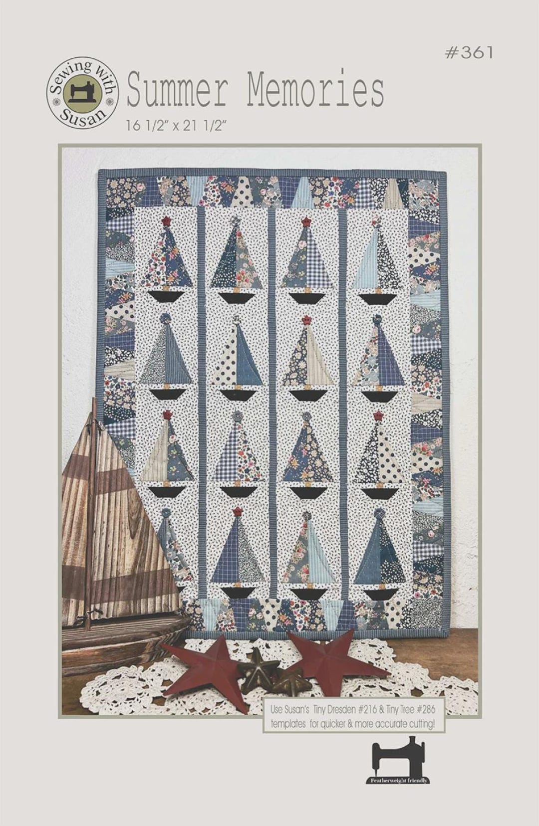 Summer Memories Quilt Pattern | SUZ361 | Suzn Quilts | Sailboat Summer ...