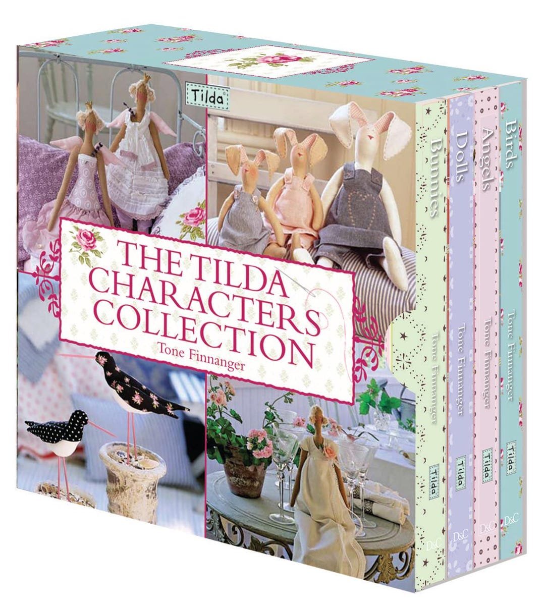 Tilda Characters Collection 4 Book Set | Tone Finnanger TILDA | David ...