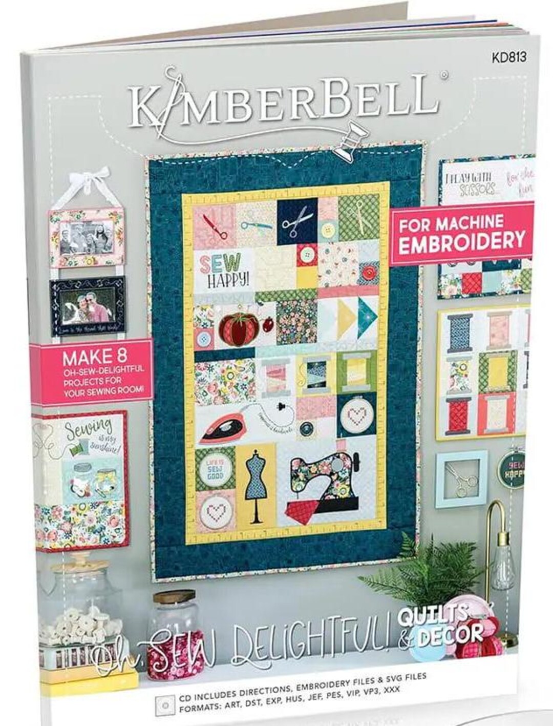 Oh SEW DELIGHTFUL! Kit | CD Book Glide Thread Embellishment Kit and ...