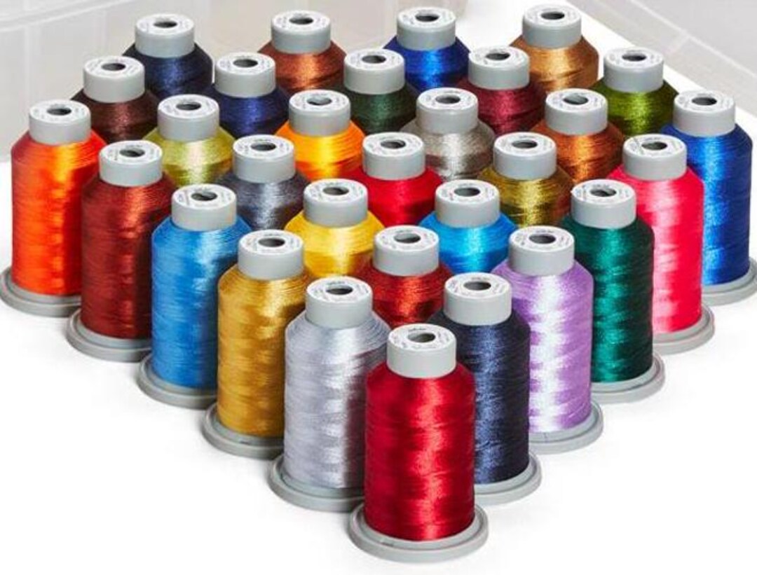 THE HEIRS Glide Thread Coll. KING Size Spools 5000M Ea | 30 Spools ...