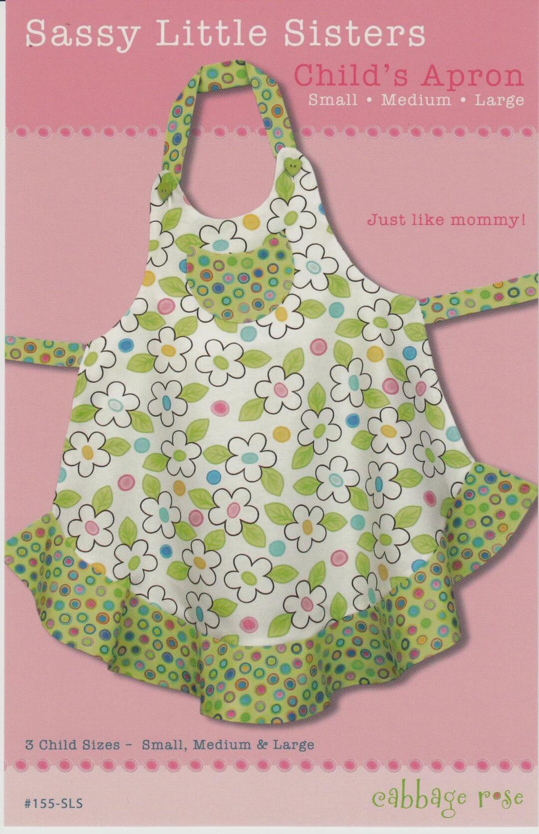 Sassy Little Sisters Apron Pattern | 155SLS | Barbara Brandeburg ...