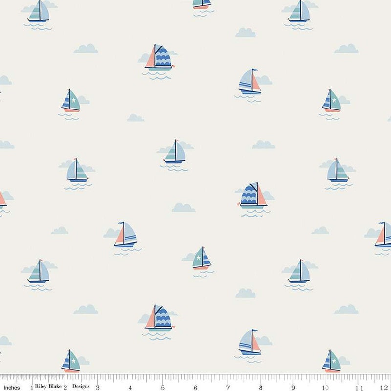 Ocean Sail Fabric - Etsy