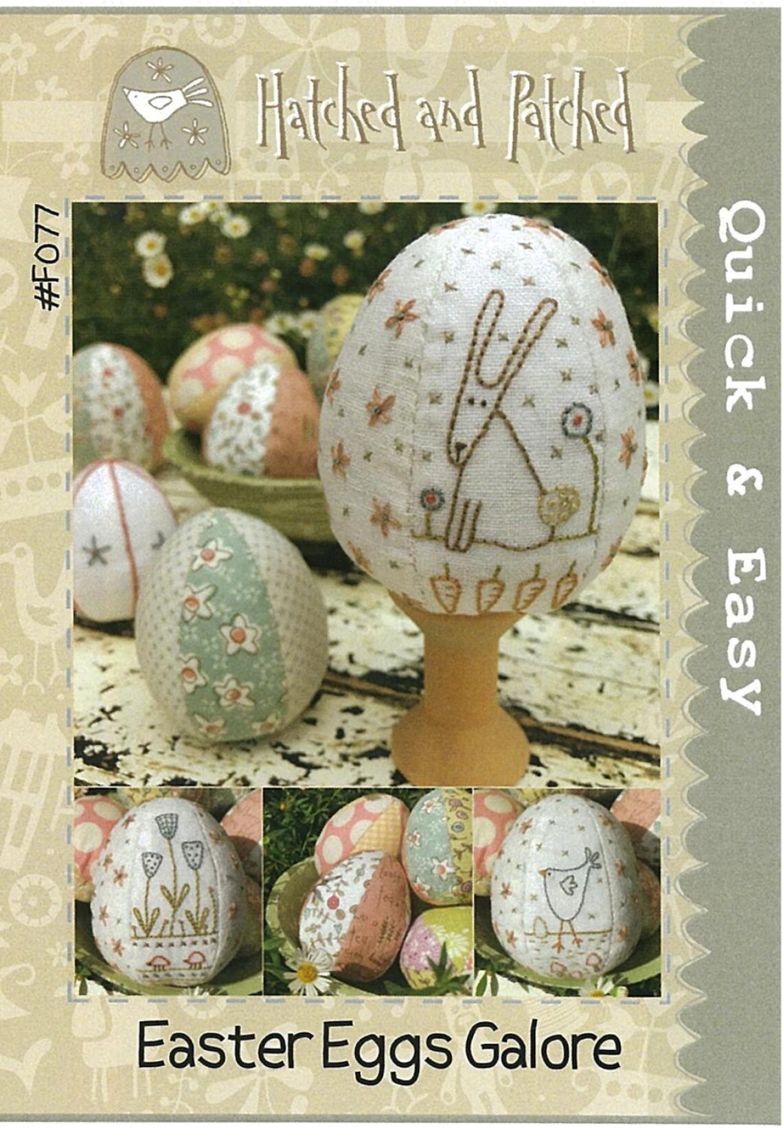 Easter Eggs Galore Pattern | Anni Downs Hatched and Patched ...