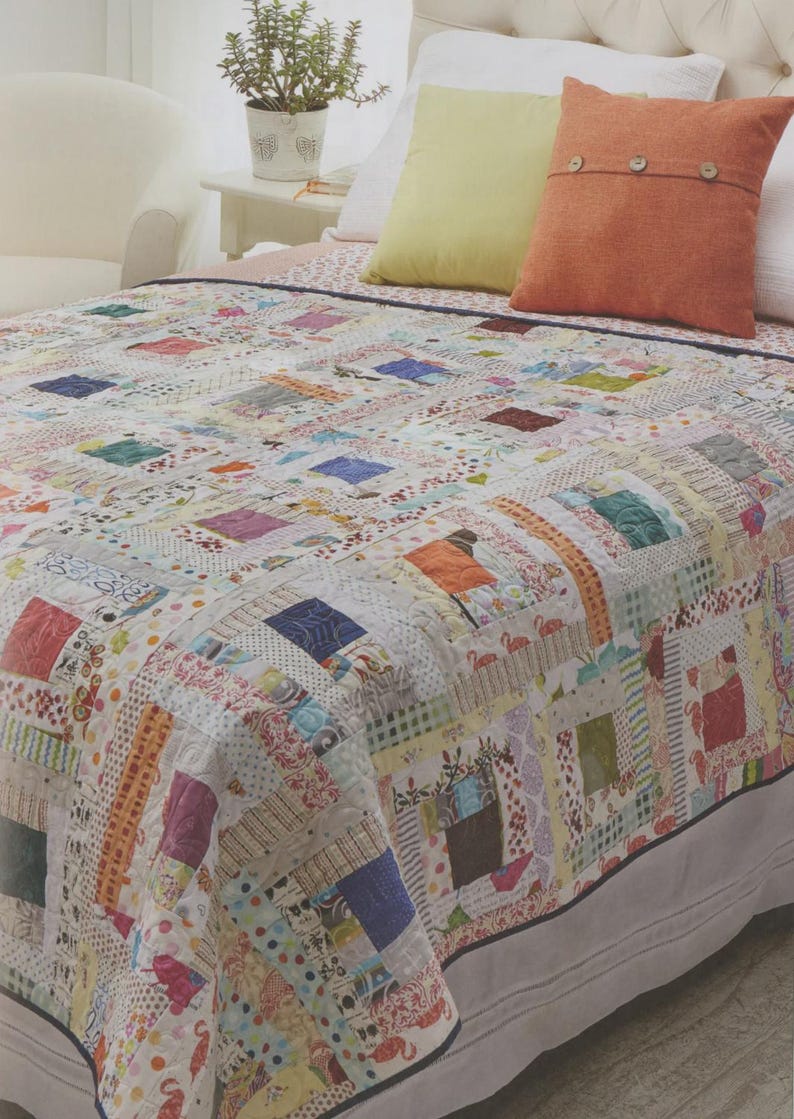 Log Cabin Variations Pattern Book | 141415 |annie's Quilting | 48 Pages ...