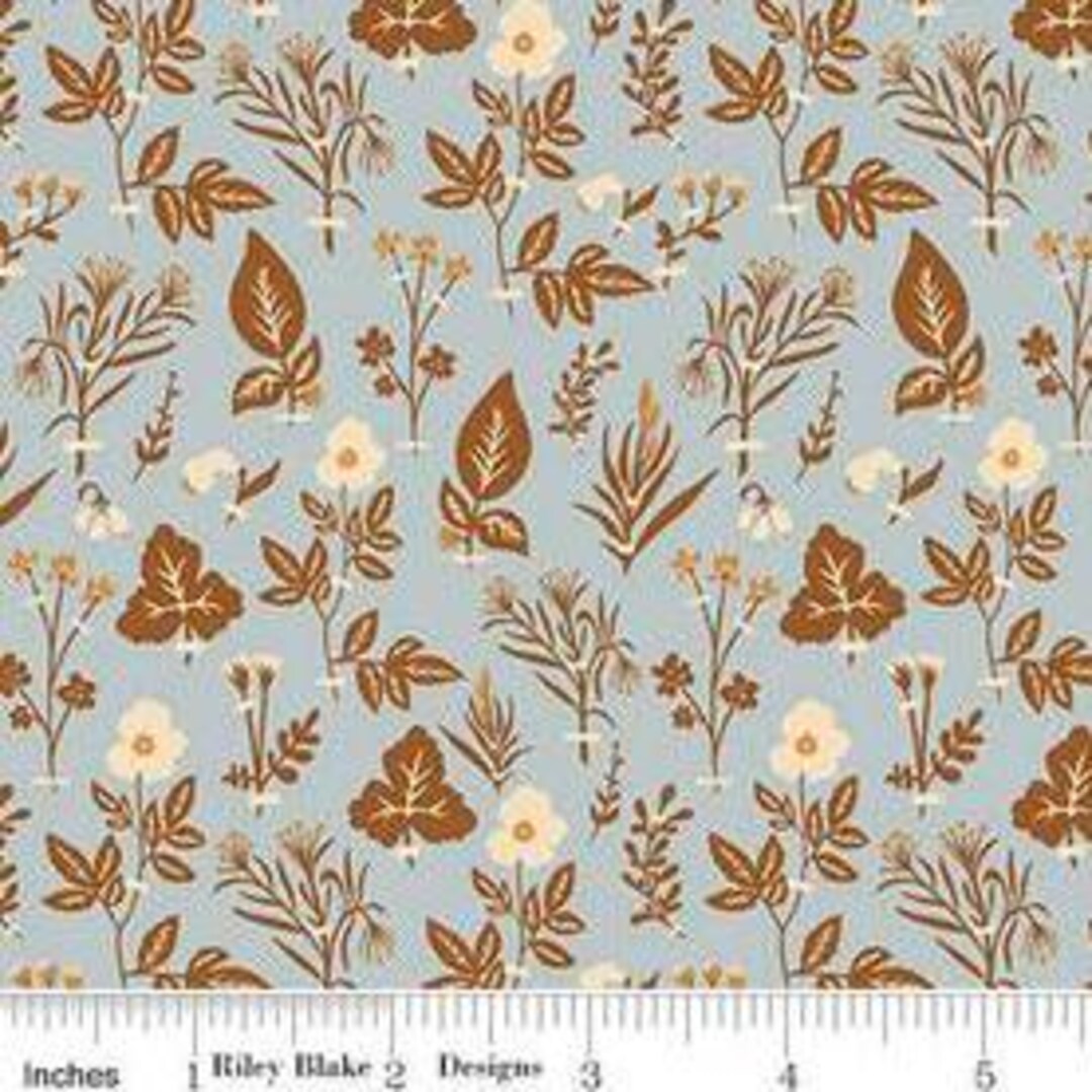 THE OLD GARDEN Emily Dusk Yardage Half Yard Fat Quarter Yard Danelys ...