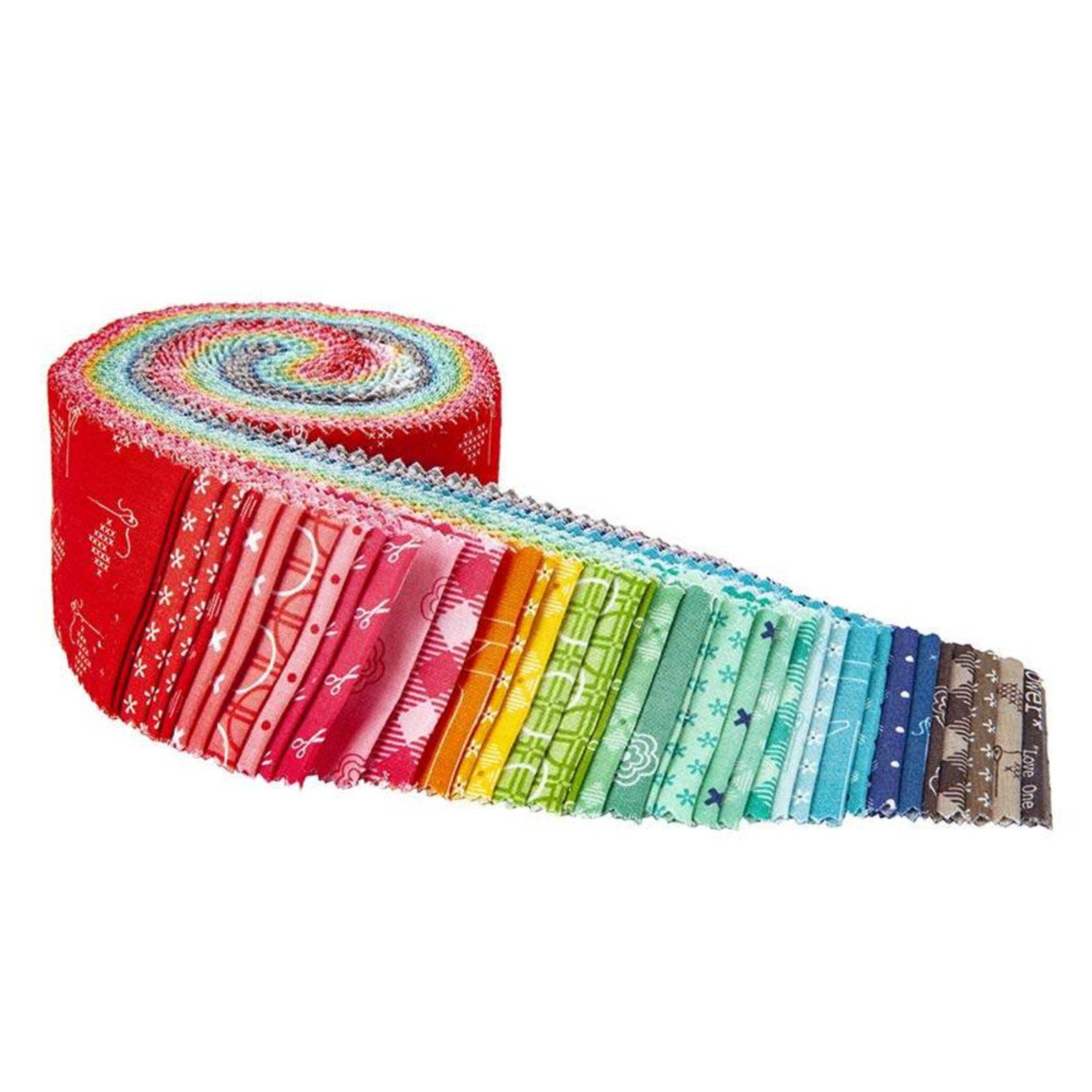 BEE BASICS & BACKGROUNDS Rolie Polie 40 Pcs Jelly Roll - Etsy