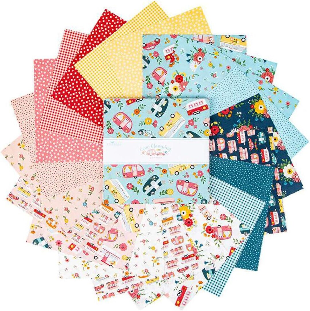 Gone Glamping 10" Stacker Layer Cake | Lori Whitlock Riley Blake ...