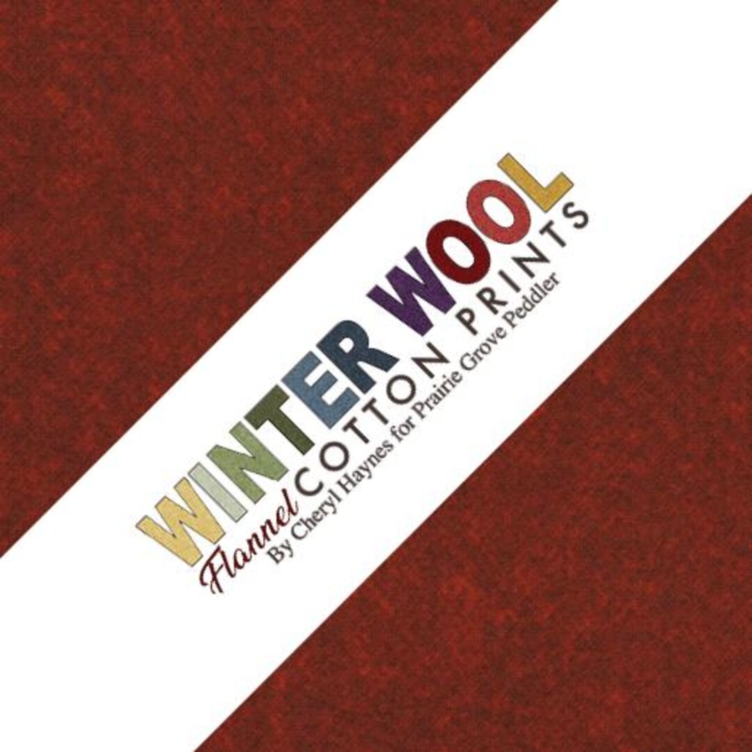 Flannel Winter Wool Fat Quarter Box | 45 Pcs | BENARTEX Studio ...