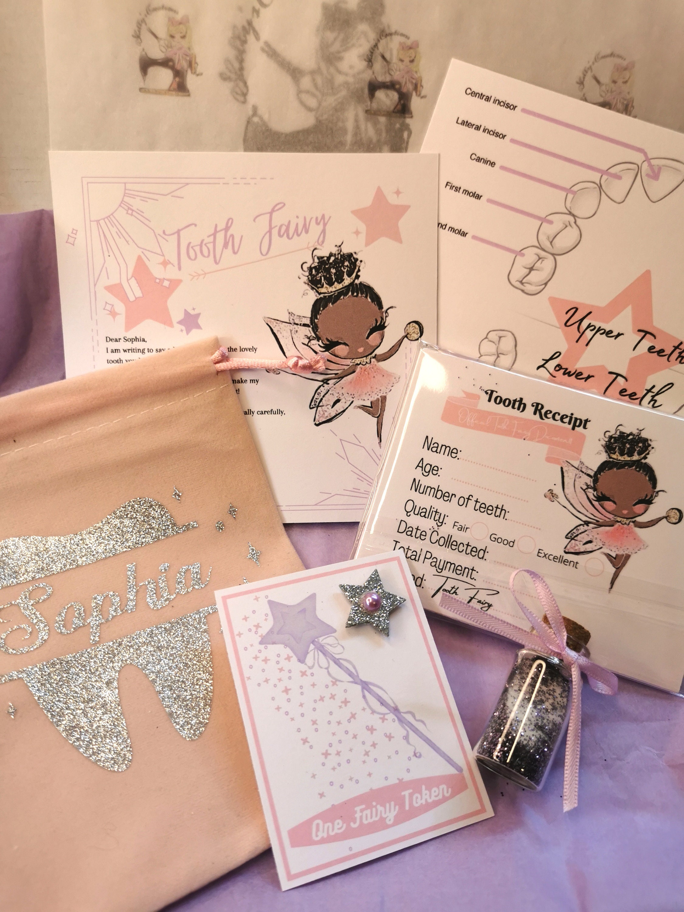Tooth Fairy Pack, Girls Tooth Fairy Pack, Children's Gifts ...
