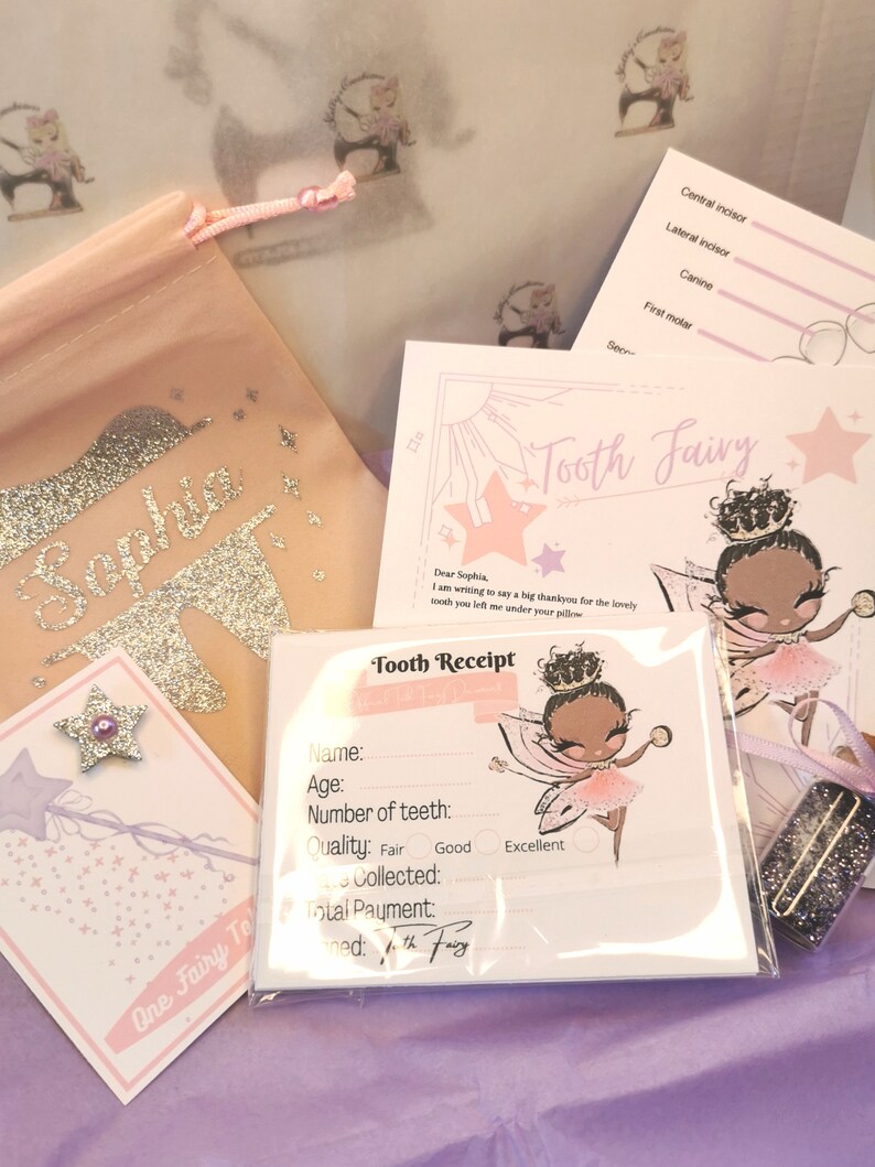 Tooth Fairy Pack, Girls Tooth Fairy Pack, Children's Gifts ...