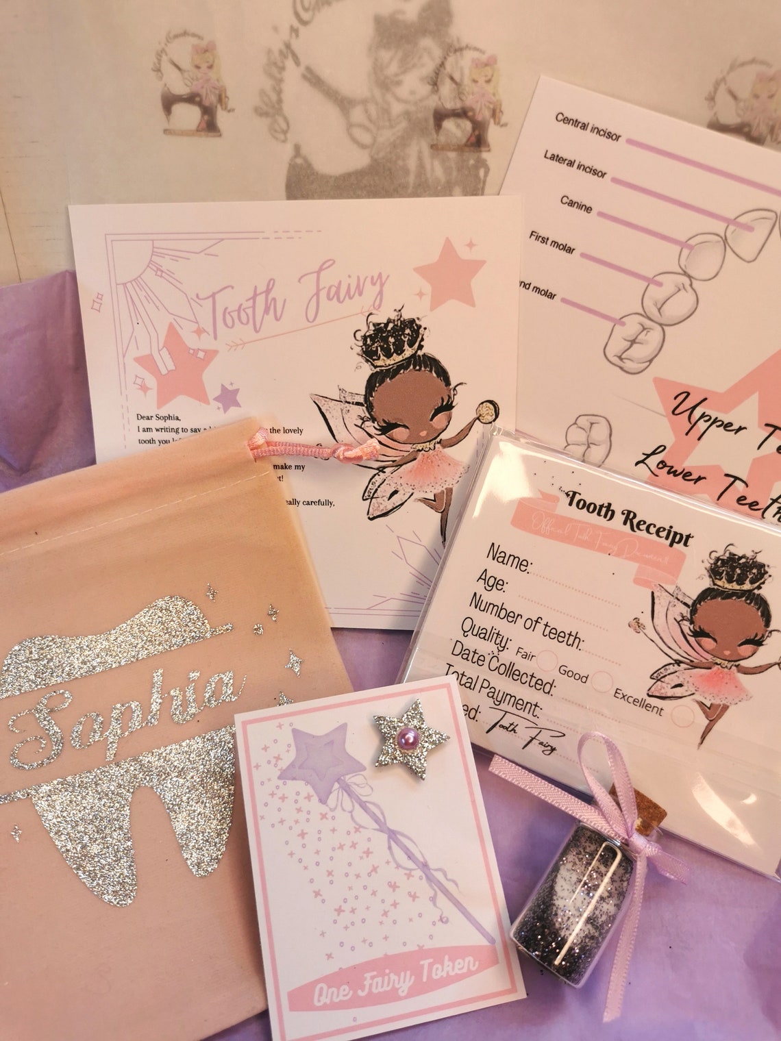 Tooth Fairy Pack, Girls Tooth Fairy Pack, Children's Gifts ...
