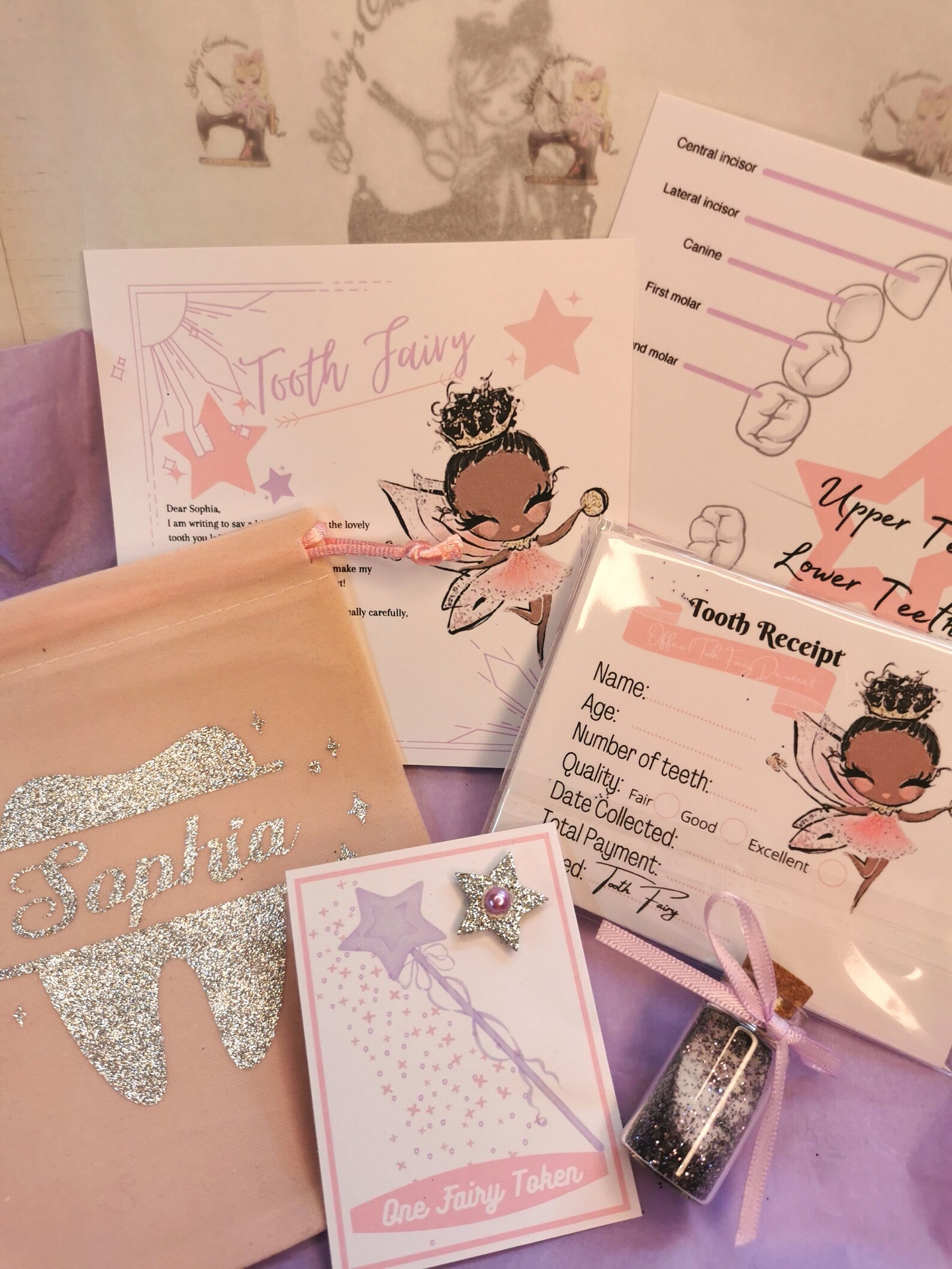 Tooth Fairy Pack, Girls Tooth Fairy Pack, Children's Gifts ...