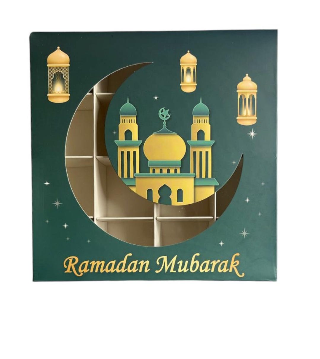 Empty Pick and Mix Box Eid and Ramadan Design 15153.5cm - Etsy