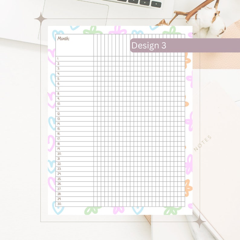 School Attendance Sheets (3 Sheets) PRINTABLE, Teacher Tool, Student ...