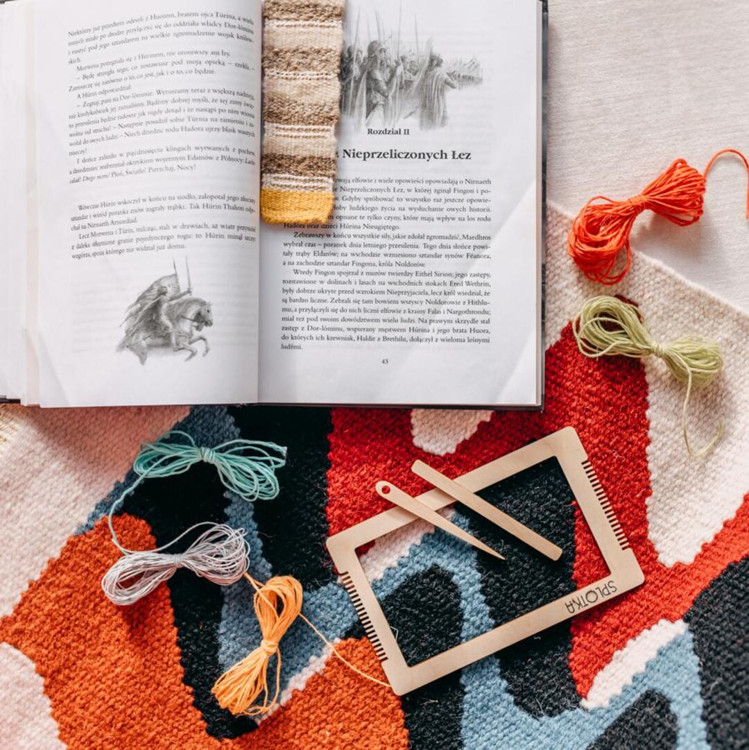 Weaving Frame MINI | Pocket Tool for Weaving - Etsy