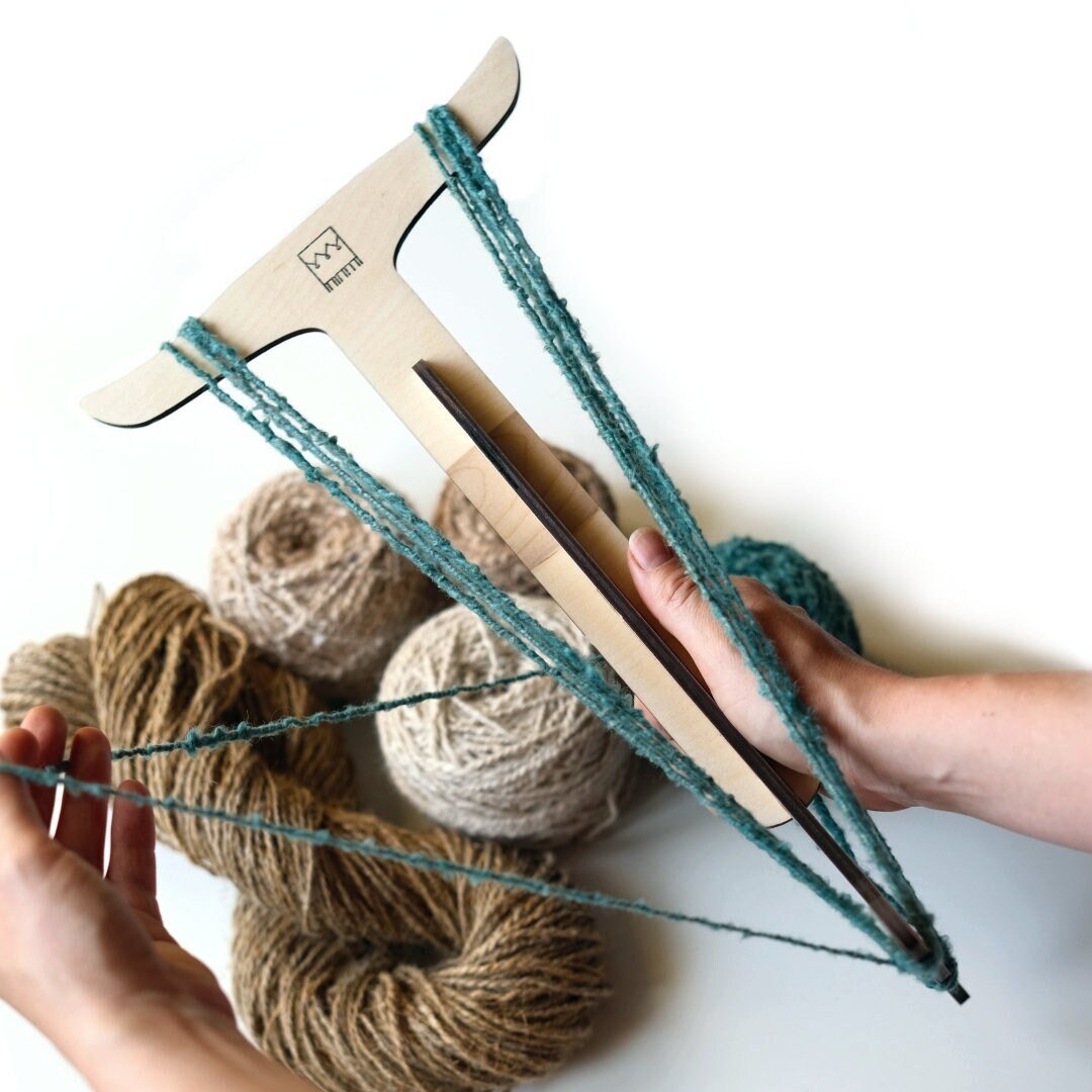 Niddy Noddy | Wooden Tool for Spinners | HANK Maker - Etsy