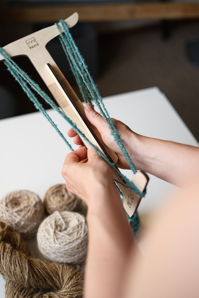 Niddy Noddy Wooden Tool for Spinners HANK Maker - Etsy