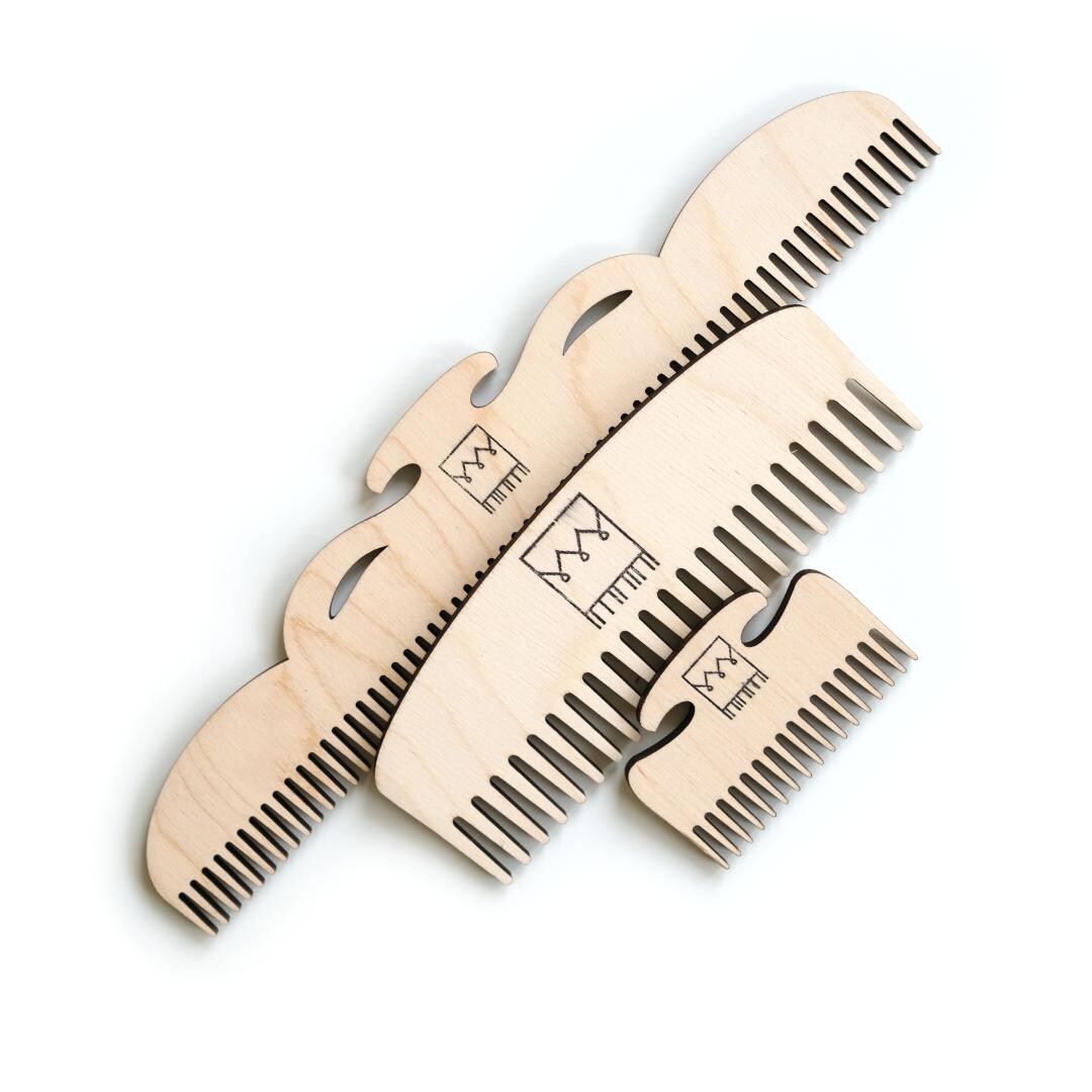COMBS for Weaving and Handicraft | Set of 3 Combs - Etsy
