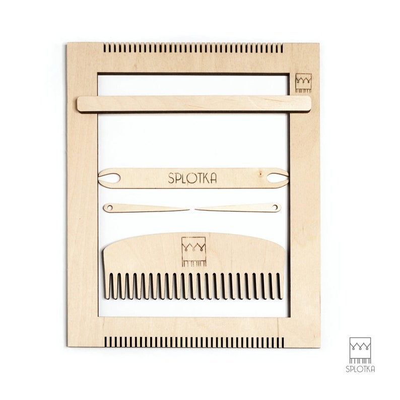 KIT for Weaving - Frame and Materials | DIY 6 Colors - Etsy