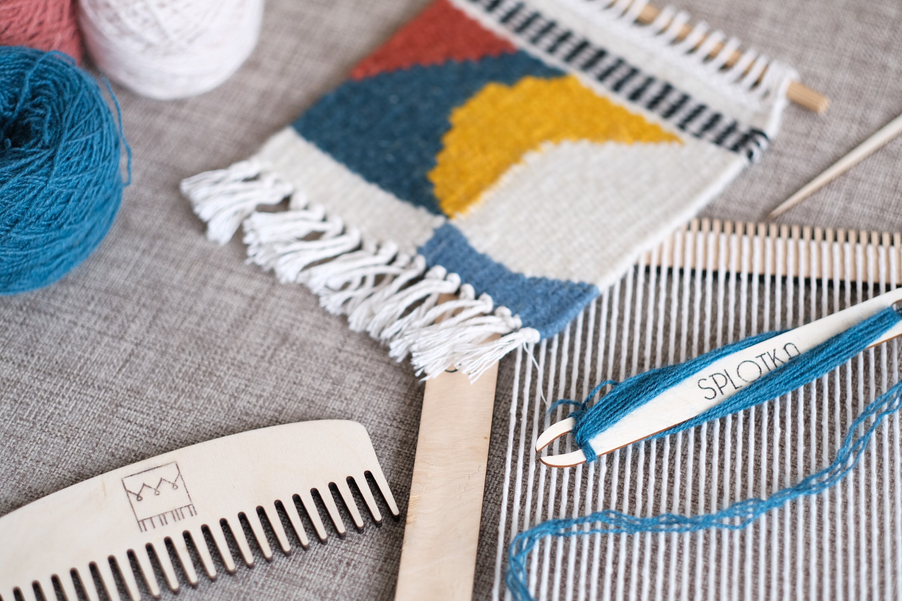 Weving and Macrame Tool for Combing and Brushing - Etsy