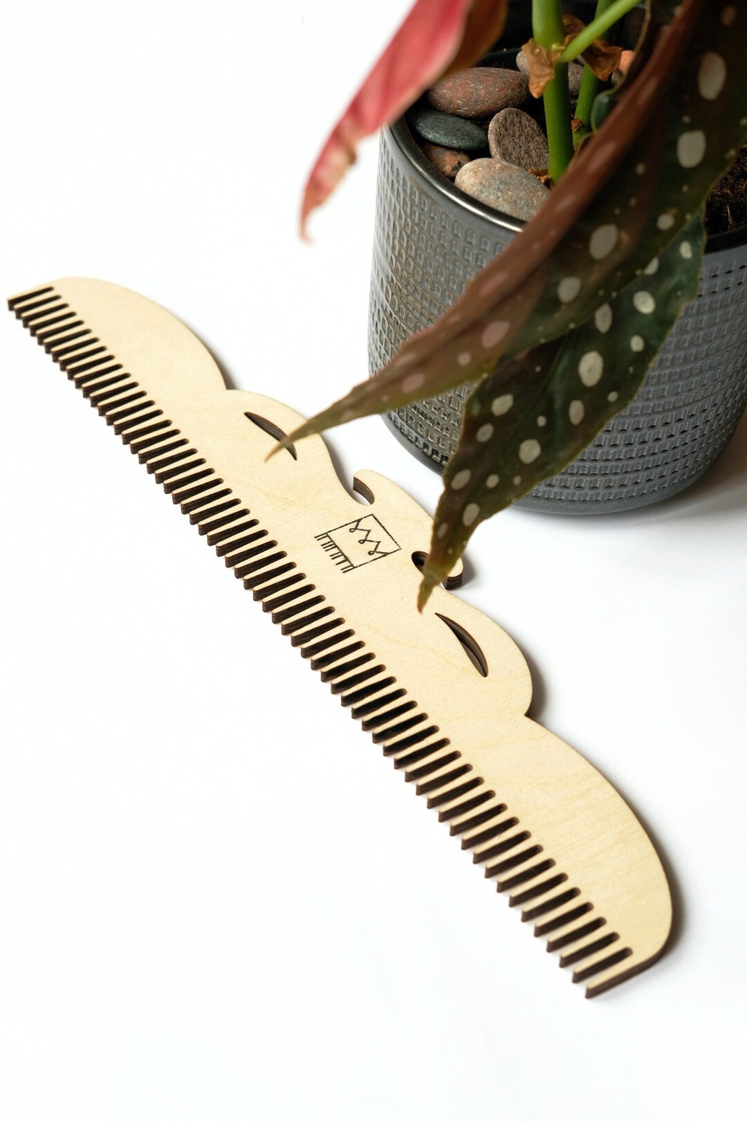 Weaving & Macramé Comb Tool – Wooden Fabric Beater for Loom, Macrame ...