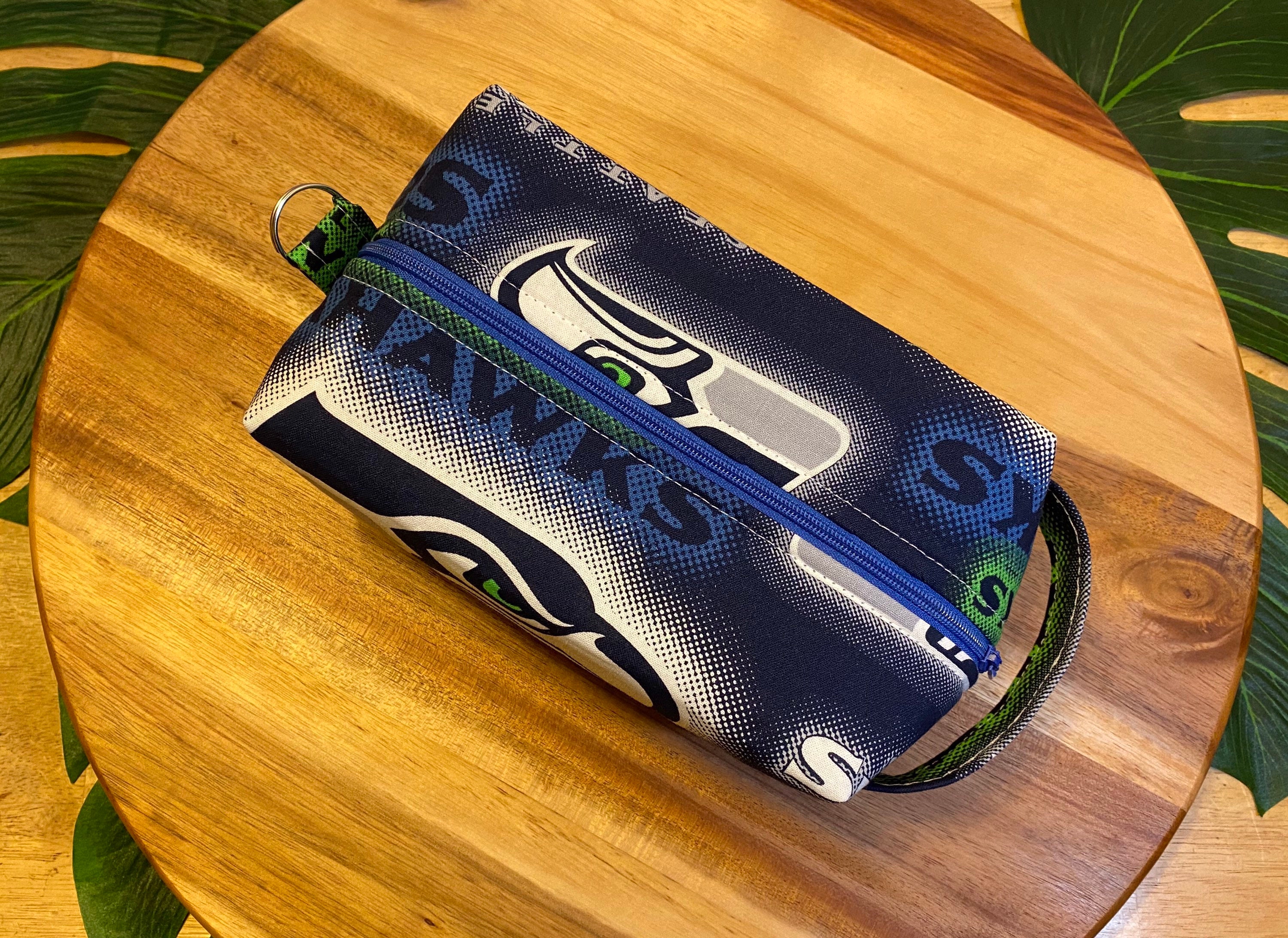 Seattle Seahawks Pattern Box/pouch Bag - Etsy