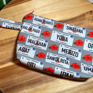 Guam Villages License Plate Pattern Box/pouch Bag - Etsy