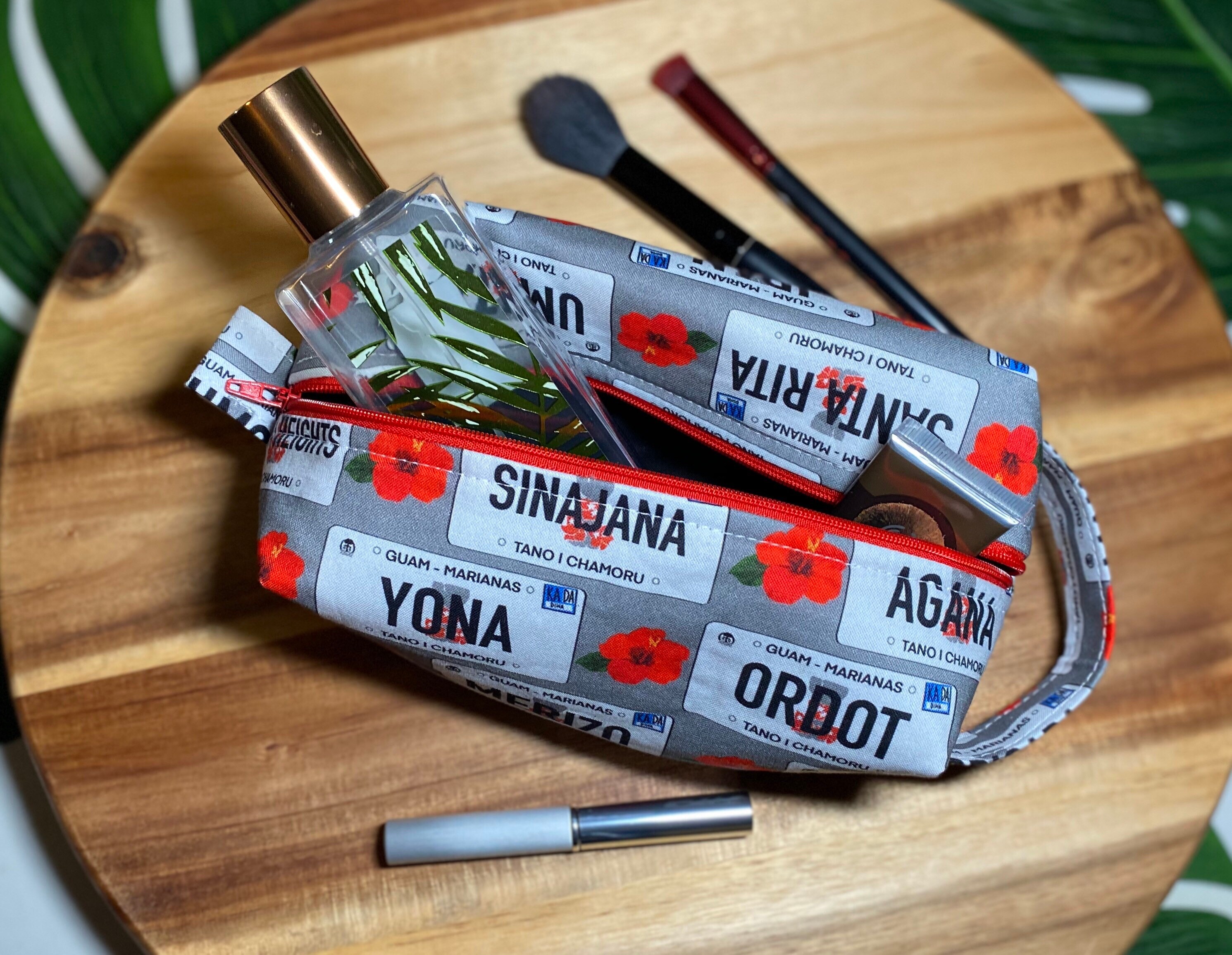 Guam Villages License Plate Pattern Box/pouch Bag - Etsy