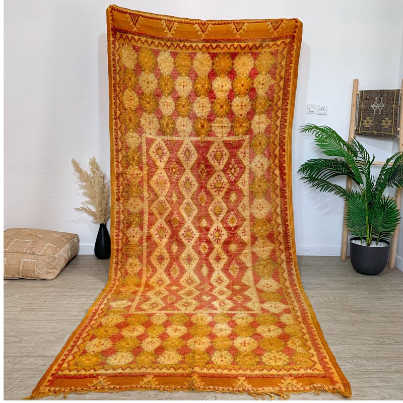 Orange Rug - Etsy