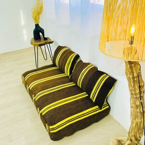 Moroccan Floor Couch, Complet Set Large Moroccan Floor Cushion ...