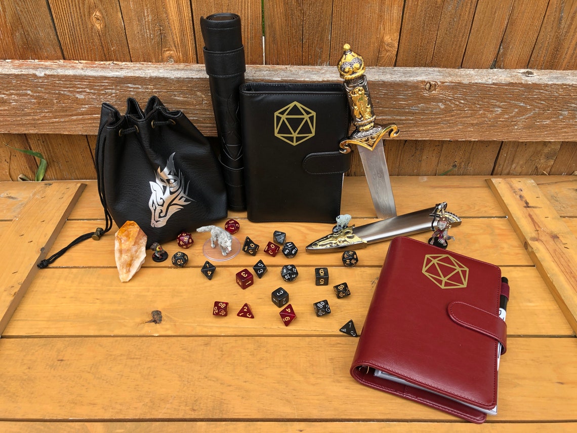 D&D Reusable Character Sheet Binder | Etsy