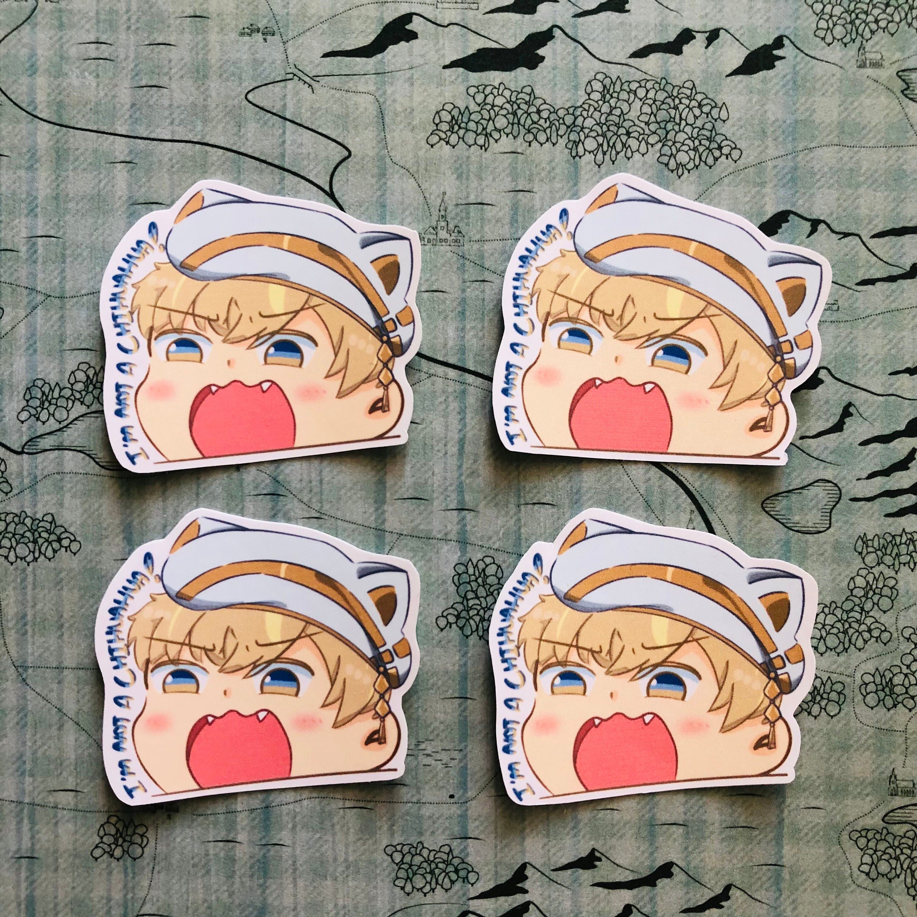 Obey Me Sticker Side Characters - Etsy