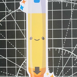 Cute Kawaii Epipen Epinephrine Adrenaline Sticker - Etsy UK