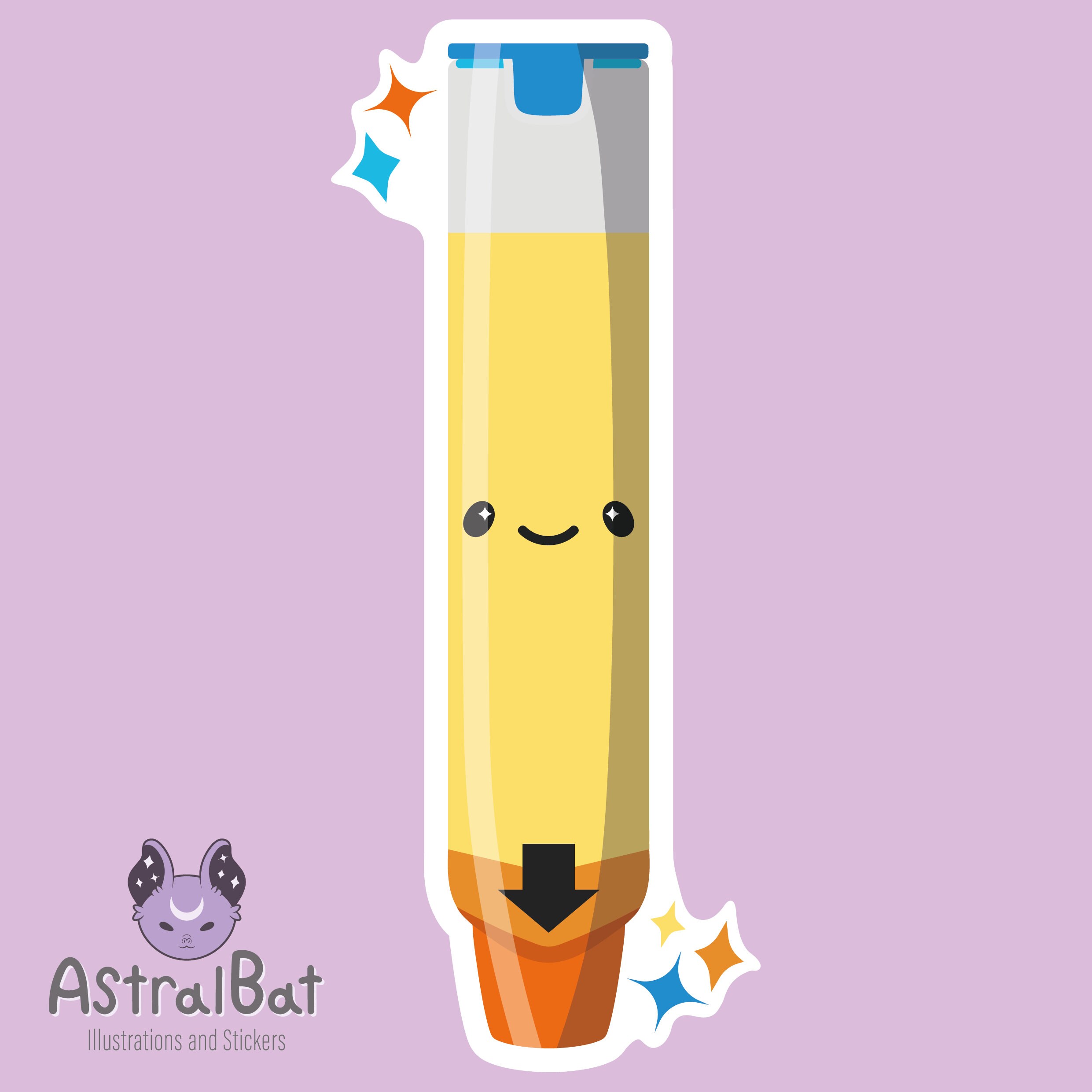 Cute Kawaii Epipen Epinephrine Adrenaline Sticker - Etsy UK
