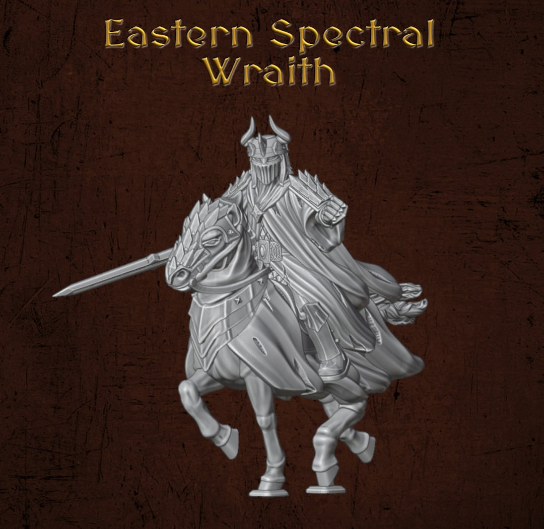 Eastern Spectral Wraith Quartermaster3d 3D Printed Tabletop Miniature ...