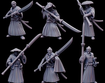 Japanese Ronin Kyoushuneko Miniatures - Etsy