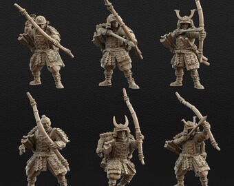 Samurai Tabletop Miniature - Etsy