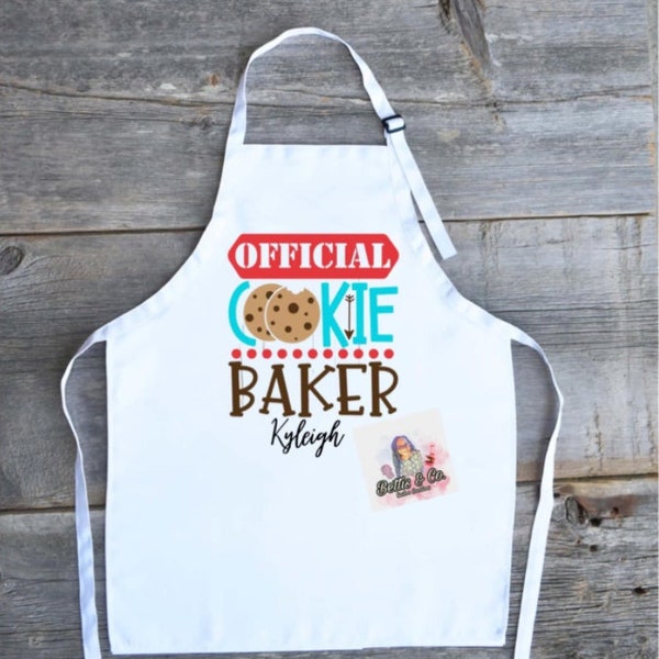 Cookie Baker Apron - Etsy
