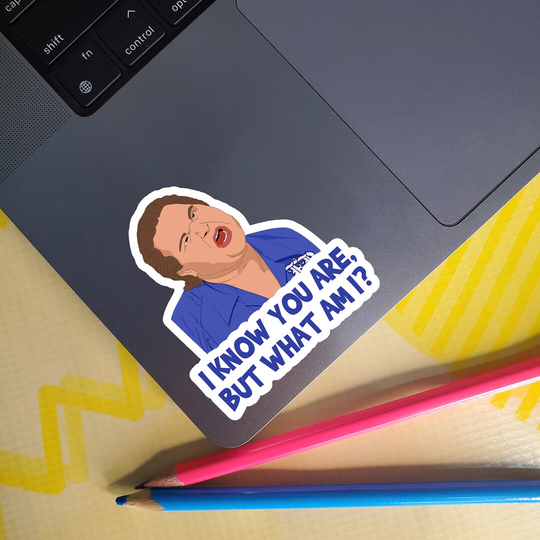 STICKER I Know You Are, but What Am I Francis Buxton Pee Wee's Big ...