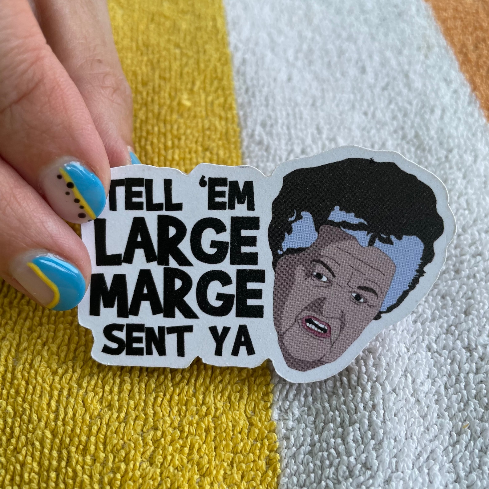 Large Marge Magnet Pee Wee's Big Adventure - Etsy