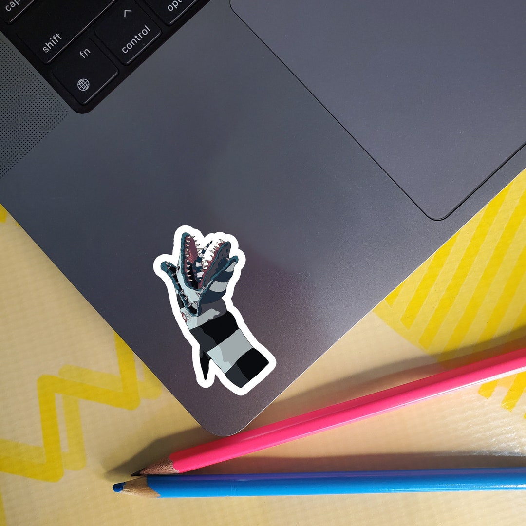 STICKER Sandworm - Beetlejuice Vinyl Sticker - Etsy