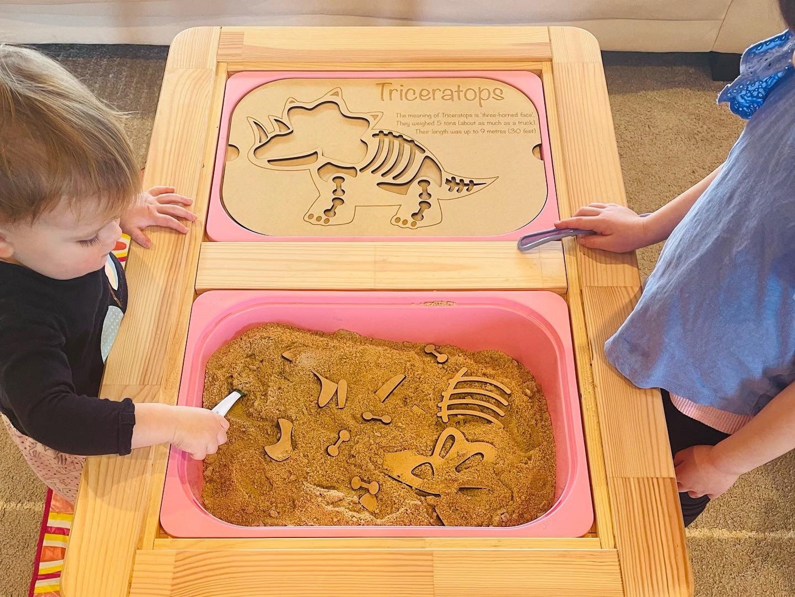 Flisat/trofast Inserts- Dinosaurs Puzzle - Etsy