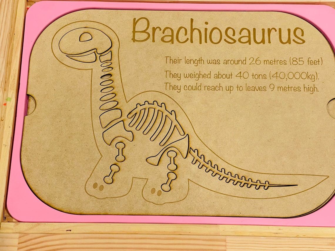 Flisat/trofast Inserts Dinosaurs Puzzle - Etsy