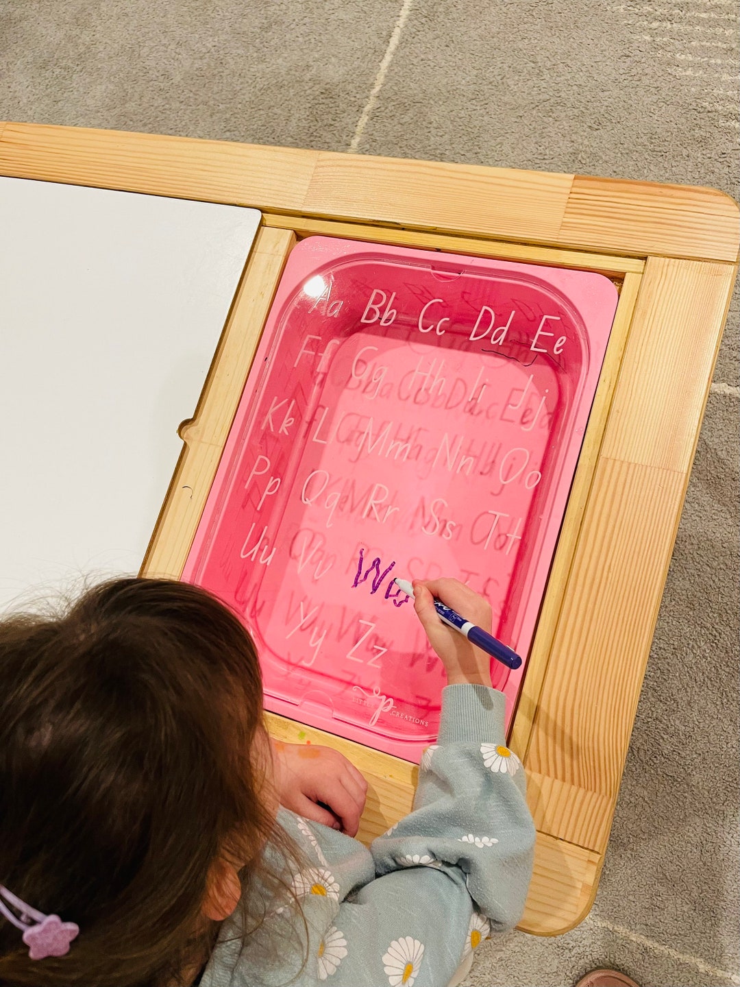 Flisat/trofast Inserts- Alphabet Tracing Board - Etsy