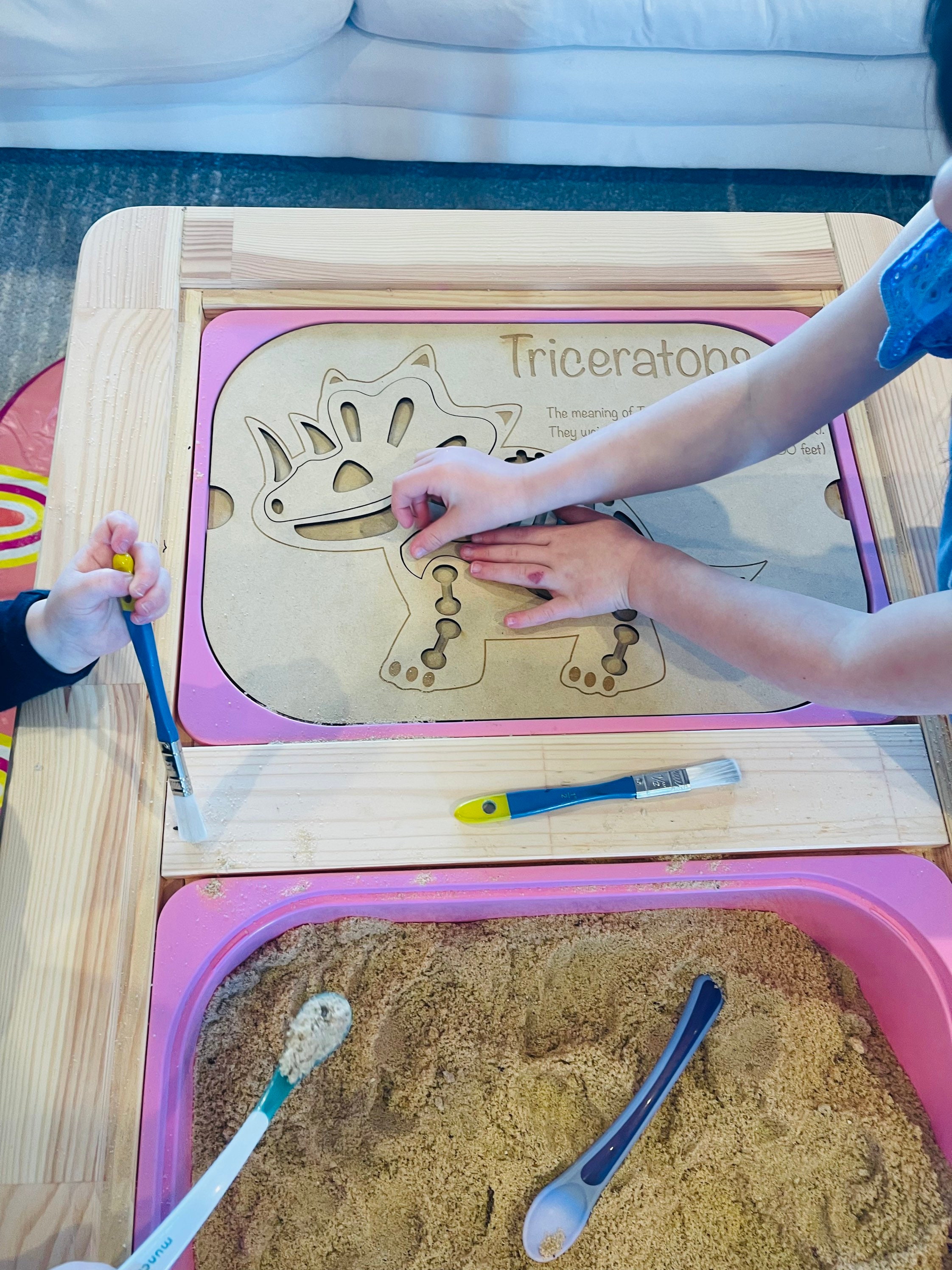 Flisat/trofast Inserts Dinosaurs Puzzle - Etsy