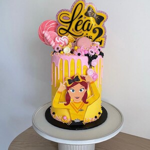 Emma Wiggle Inspired Cake Topper - Etsy
