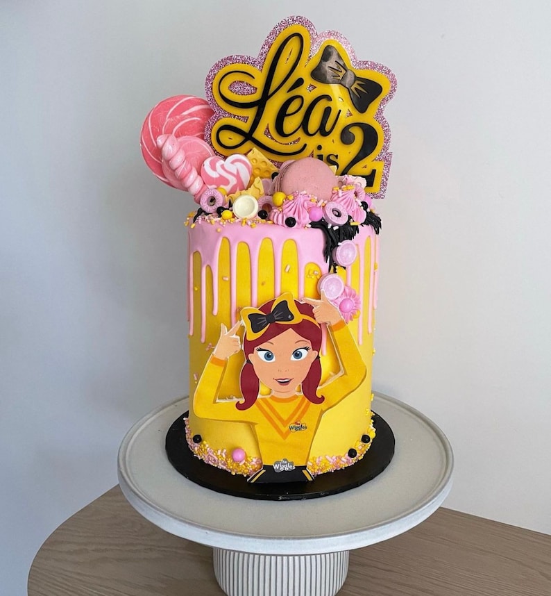 Emma Wiggle Inspired Cake Topper | Etsy