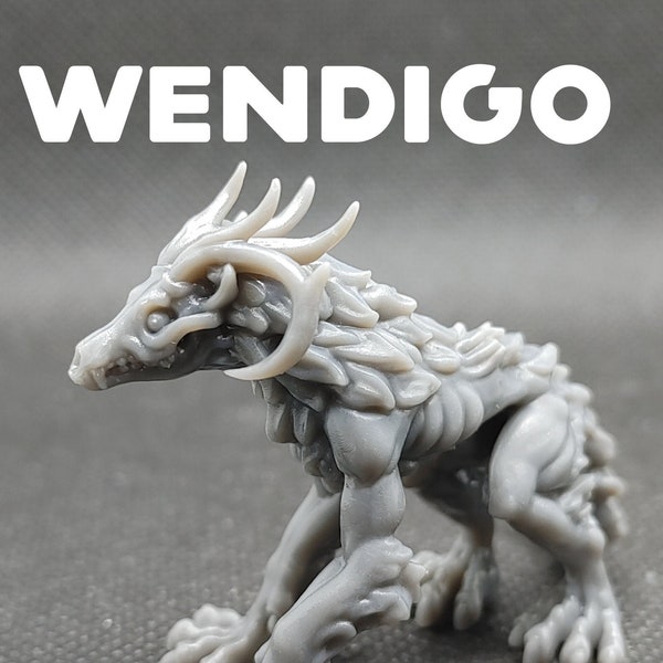 Wendigo Miniature - Etsy