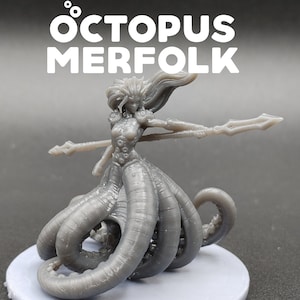 F'yll, Octopus Merfolk - Squid Woman - Deep Sea Tales - Castnplay - D&D ...