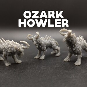 Mutant Wolf Monster Miniature - Etsy